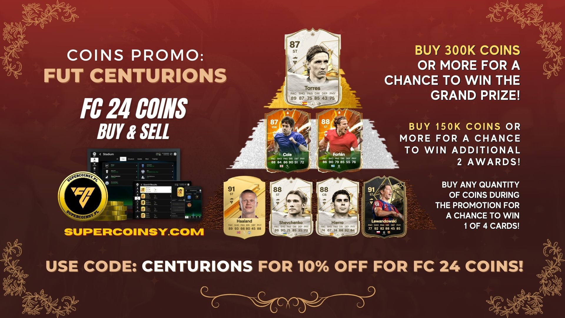 FUT CENTURIONS PROMO - FC 24 - SuperCoinsy