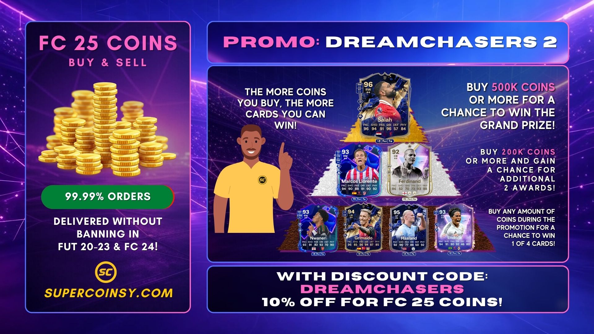 DREAMCHASERS 2 PROMO - FC 25 - SuperCoinsy