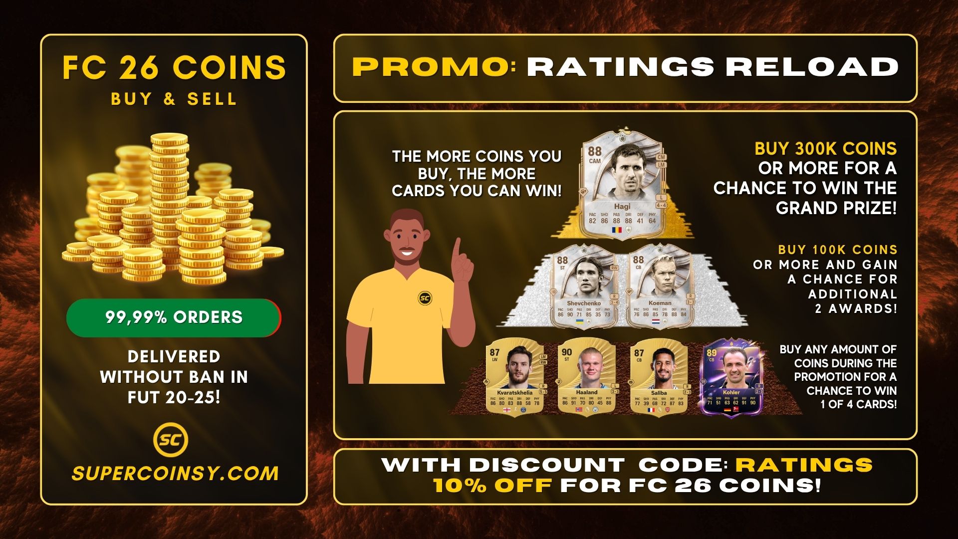 RATINGS RELOAD PROMO - FC 26 - SuperCoinsy