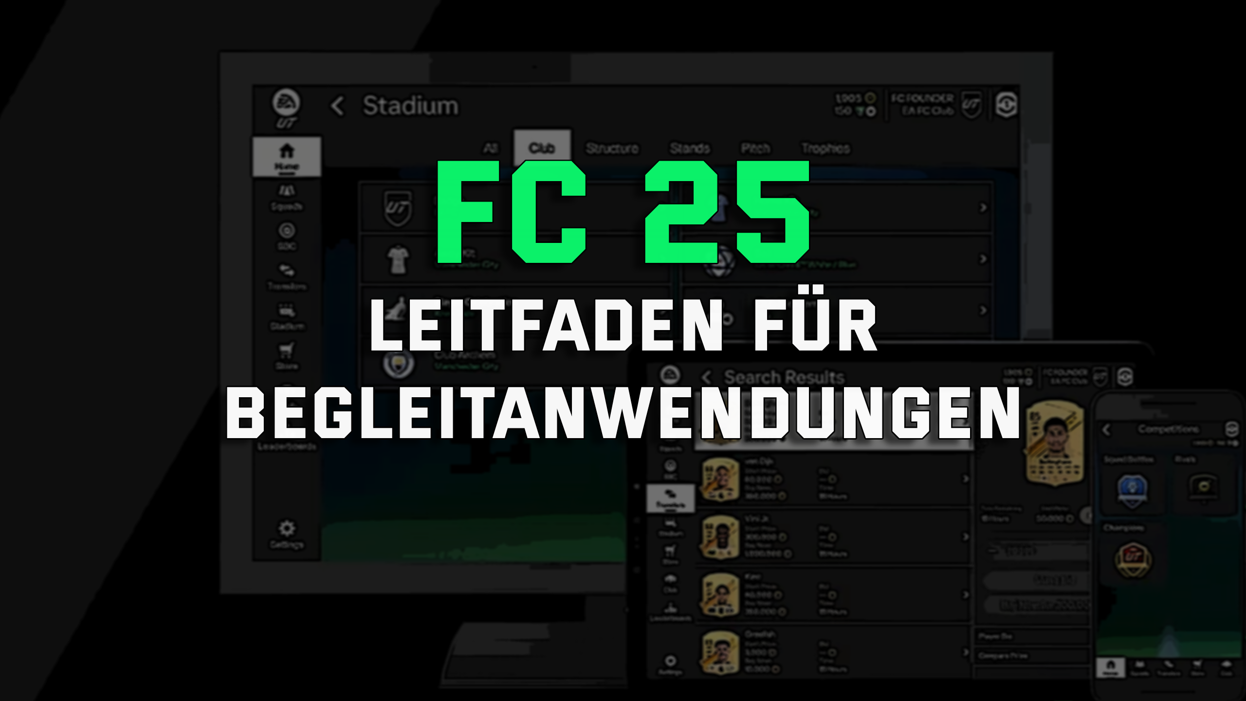 EA SPORTS FC 25 COMPANION APP - VOLLSTÄNDIGER LEITFADEN - CH - SuperCoinsy